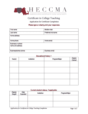 Fillable Online heccma CCT-App-Form-rev091409 Revised 8 21 13doc Fax ...
