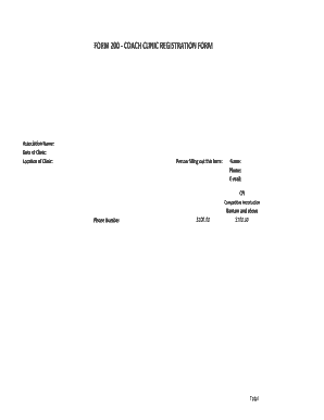 Fillable Online lmmlc Form200 - BCLCA Coach Clinic Registration Form ...