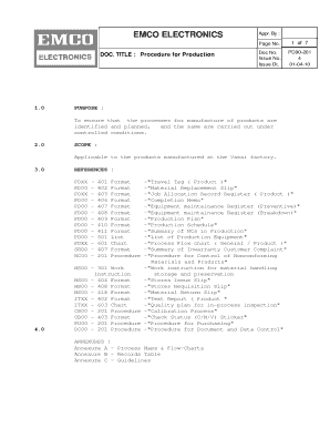 Fillable Online TITLE : Procedure for Production Fax Email Print ...