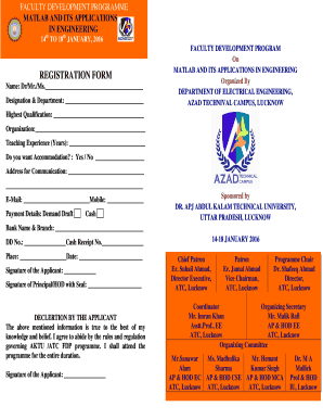 Fillable Online aktu ac MATLAB AND ITS APPLICATIONS - aktu ac Fax Email ...