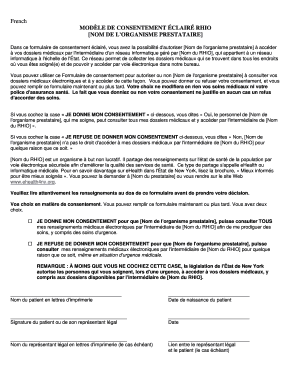 Remplissable En Ligne ehealth4ny RHIO Consent Form 012709 FINAL FRdoc ...