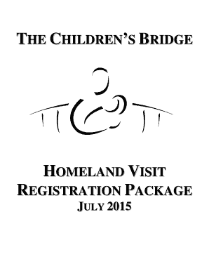 Fillable Online Homeland visit - The Children's Bridge Fax Email Print ...