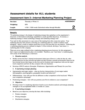 Fillable Online Assessment details for ALL students Fax Email Print ...