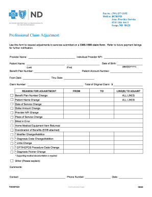 Fillable Online Professional bClaim Adjustmentb Fax Email Print - pdfFiller