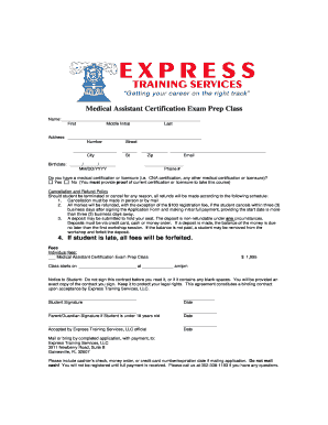 Fillable Online application form-med asst certification Fax Email Print - pdfFiller