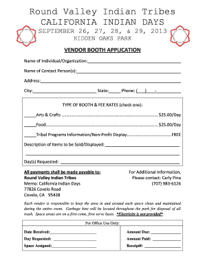 Fillable Online rvit Round Valley Indian Tribes - rvit Fax Email Print ...