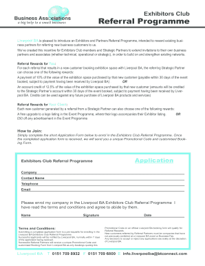 Fillable Online Referral Appication Form Fax Email Print - pdfFiller