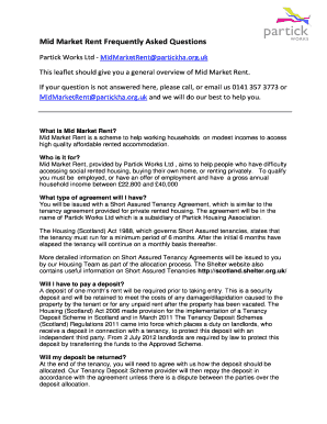 Fillable Online Mid Market Rent Frequently Asked Questions Fax Email ...