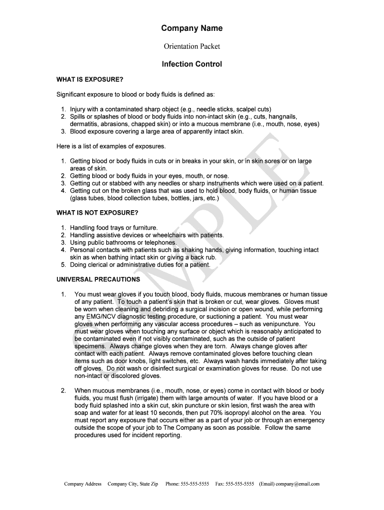 Fillable Online WHAT IS EXPOSURE Fax Email Print - pdfFiller