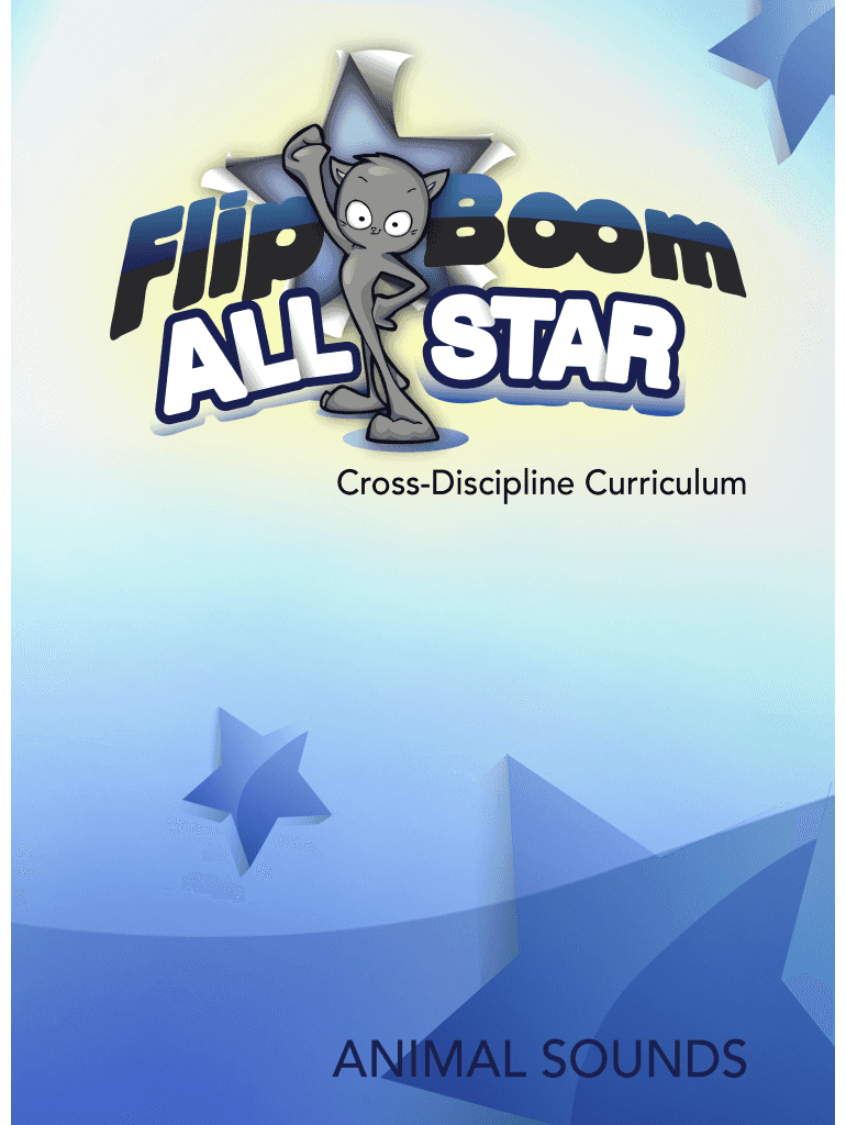 Fillable Online Toon Boom Flip Boom All-Star 2 Cross-Discipline ...