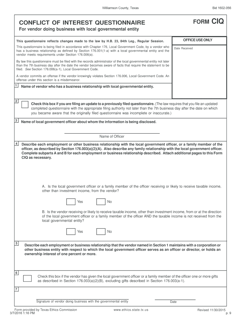Fillable Online Pack Plan Design - Williamson County Fax Email Print ...