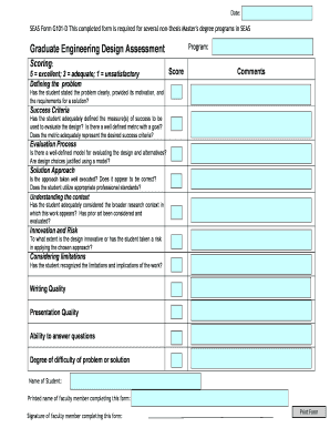 Fillable Online mae virginia Graduate Engineering Design Assessment ...