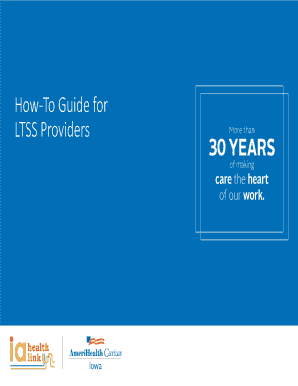 Fillable Online LTSS Providers Fax Email Print - pdfFiller
