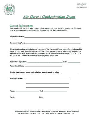 Fillable Online Site Access Authorization Form - CivicPlus Fax Email ...