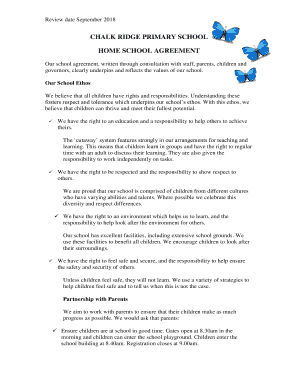 Fillable Online chalkridgepri hants sch CHALK RIDGE PRIMARY SCHOOL HOME ...