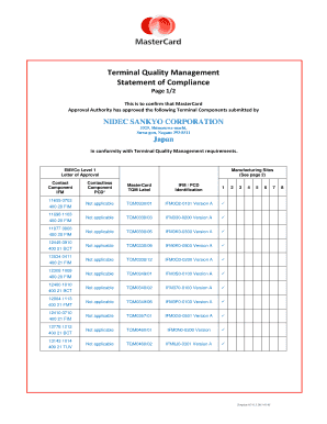 Fillable Online Terminal Quality Management Fax Email Print - pdfFiller