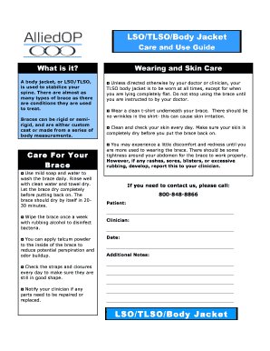 Fillable Online Care and Use Guide Wearing and Skin Care - bAlliedOPb ...