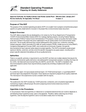 Fillable Online Preparing Air Quality Statements Fax Email Print ...