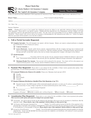 Fillable Online Bankers elite series - Liberty Bankers Life Fax Email ...
