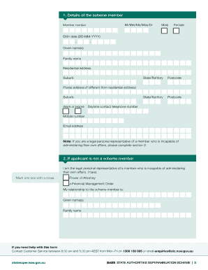 Fillable Online SASS FORM 415 APPLICATION FOR PAYMENT OF ADEFERRAL ...