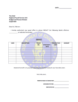 Deped Payslip Editable - Fill Online, Printable, Fillable, Blank ...