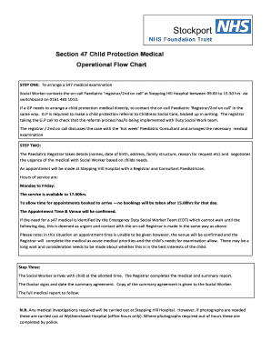 Fillable Online Section 47 Child Protection Medical Fax Email Print ...