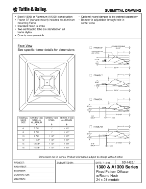 Fillable Online Single duct terminal unit - Tuttle & Bailey Fax Email ...