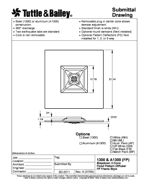 Fillable Online Steel (1300) or aluminum (A1300) Fax Email Print ...