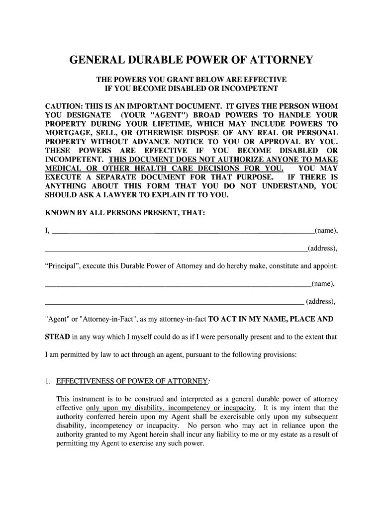 Power Of Attorney Georgia Fill Online Printable Fillable Blank 