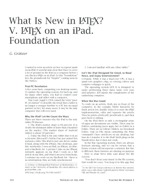 Fillable Online What Is New in LATEX Fax Email Print - pdfFiller