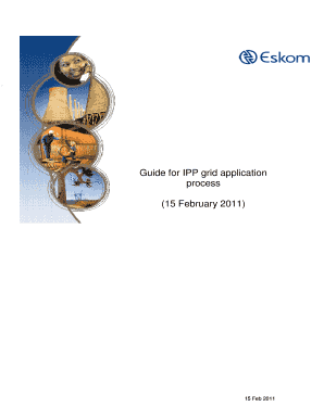 Fillable Online Follow this guide to connect a generator to the Eskom ...
