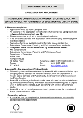 Fillable Online deni gov Transitional Arrangements Application Form.DOC ...