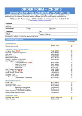 Fillable Online rcna org ORDER FORM ICN 2013 - rcna org Fax Email Print ...