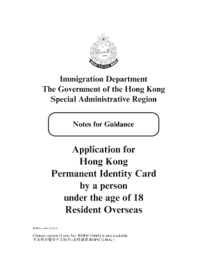 Fillable Online Permanent Identity Card Fax Email Print - pdfFiller