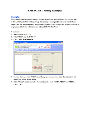 Fillable Online EMFAC-HK Training Examples Fax Email Print - pdfFiller