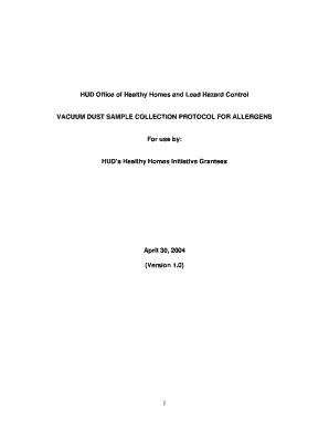 Fillable Online nchh Sample Collection Protocol for HSC Submission ...