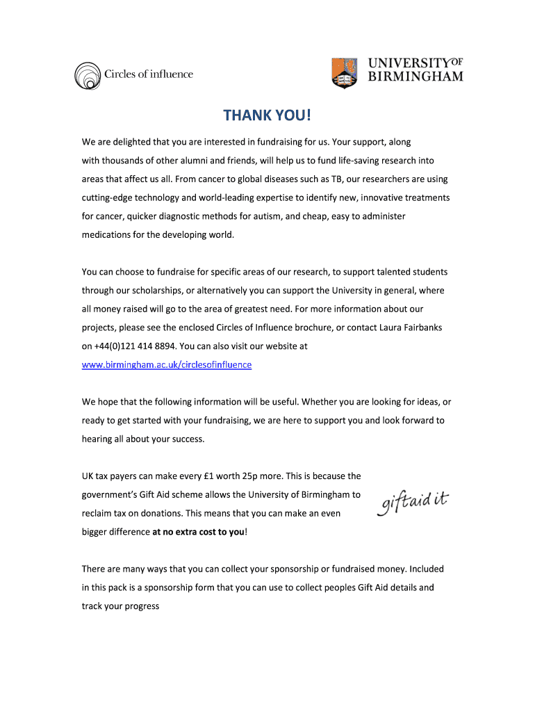 Fillable Online 201314 FFU PACK.pdf - University of Birmingham Fax ...