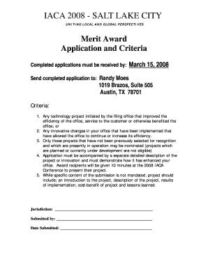 Fillable Online iaca MichiganMeritAwardApplication5.doc - iaca Fax ...