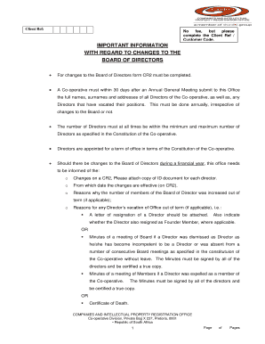 Fillable Online FORM CR 2 - Fax Email Print - pdfFiller