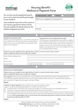 Fillable Online eastherts gov 2773 - HB Method of Payment Form_A4 ...