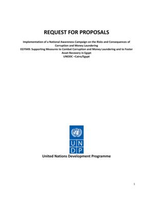 Fillable Online unodc Request for proposals - United Nations Office on ...