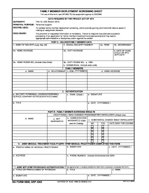 Fillable Online armypubs army DA Forms 5888 Fax Email Print - pdfFiller