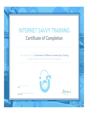 Fillable Online Download your bCertificateb of Completion - Human Services Fax Email Print ...