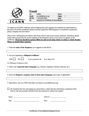 Fillable Online icann Certificate-request-form-en - Icann Fax Email ...