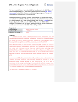 Fillable Online GAC Response Form - GAC Durban Communique1-1308-78414 ...