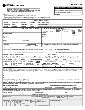 Fillable Online Change Form - St. Thomas University Fax Email Print ...