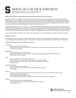 Fillable Online liveon msu MOVING OUT OF YOUR APARTMENT - liveon msu ...