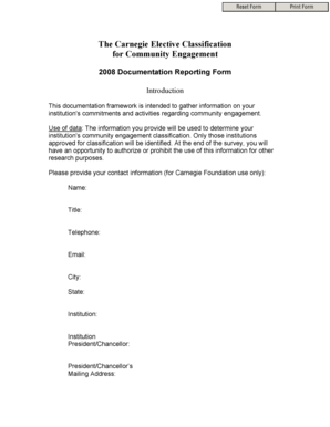 Fillable Online compact The Carnegie Elective Classification - compact ...