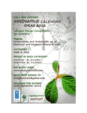 Fillable Online undp ENTRY-FORM-Innovative-Calendar-Ideas-2012.doc ...