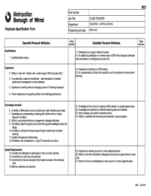 Fillable Online Essential Personal Attributes Fax Email Print - pdfFiller